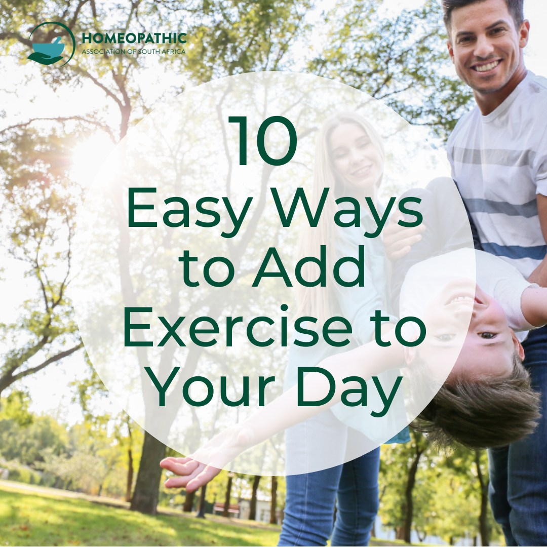 10 Ways to Add Exercise To Your Day - Without Putting on Your Takkies